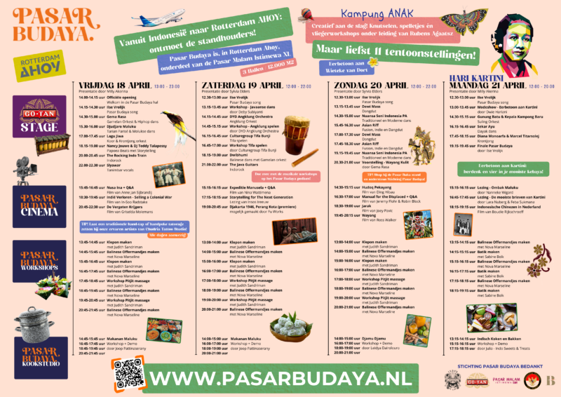 PROGRAMMA – ROTTERDAM AHOY – Istimewa Events